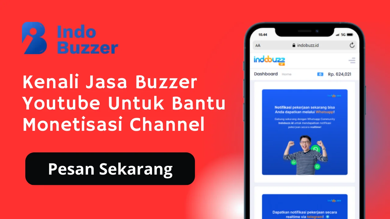 Monetisasi Channel Youtube Mudah Di Bantu Jasa Buzzer