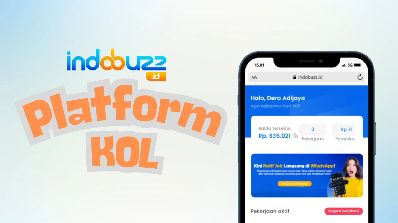 Platform KOL (Key Opinion Leader) Indobuzz